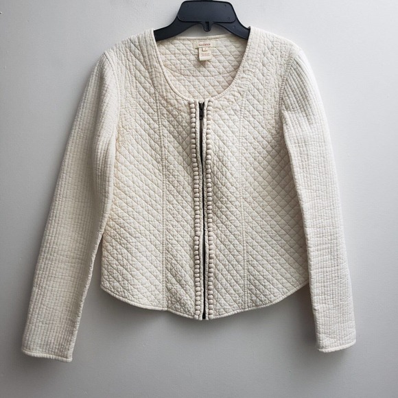 Sundance | Jackets & Coats | Sundance Quilted Jacket Size 2 Cream Ivory ...